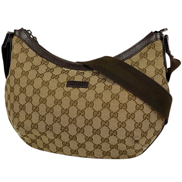 Gucci | Bags | Gucci Gg Pattern Shoulder Bag Gg Canvas Brown | Poshmark
